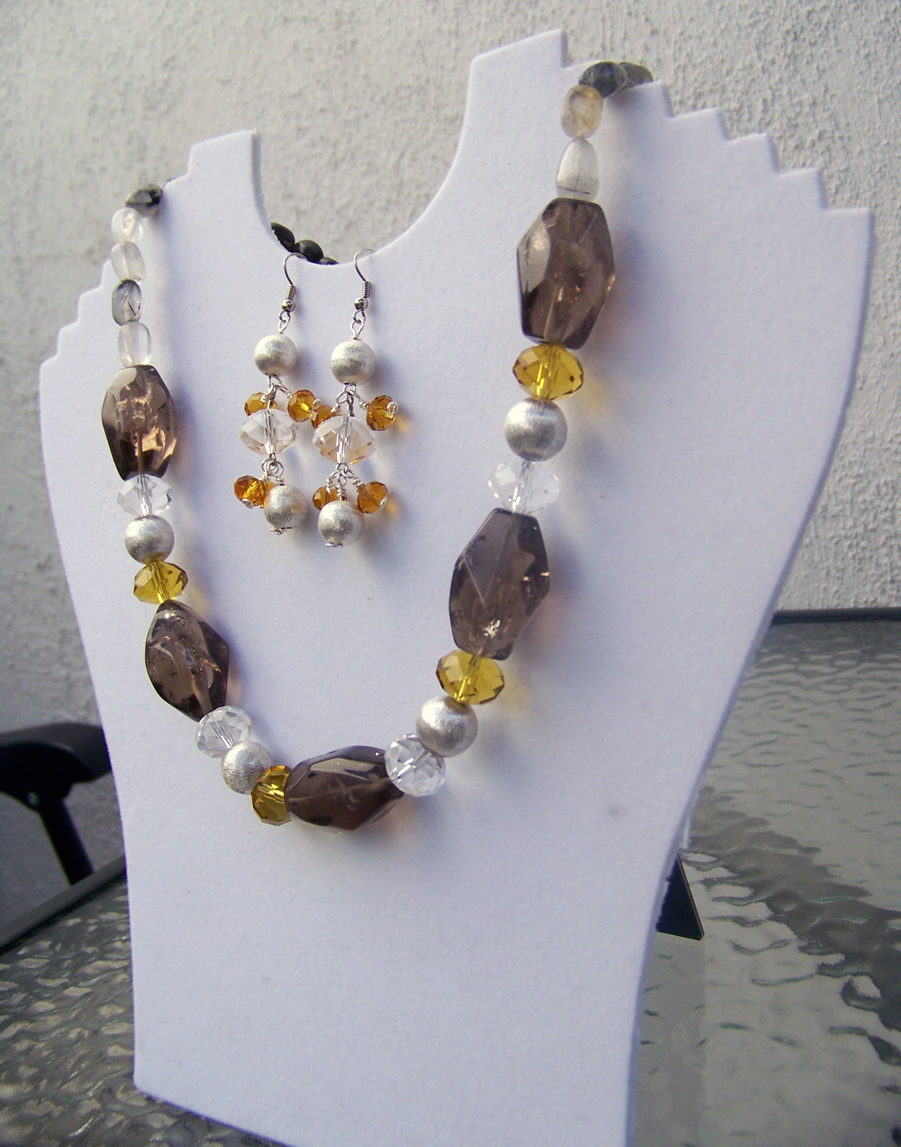 Orquidea´s arts and crafts: Ahumado, Cristal Checo y German Silver