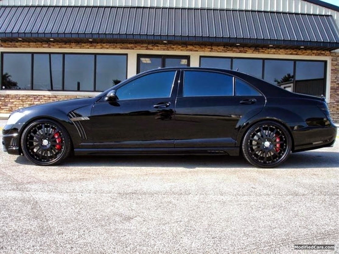 Mercedes-Benz S65 AMG W221 Black on Black | BENZTUNING