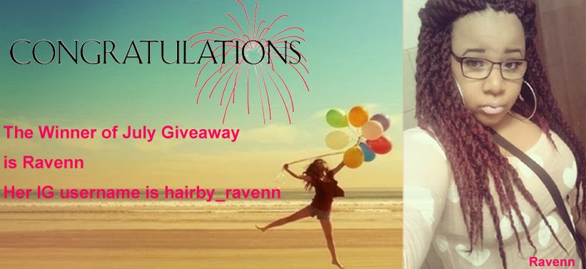 Congratulation!!! Raven Diggs Won July Giveaway for CBW04 Beyonce Bob Wig.