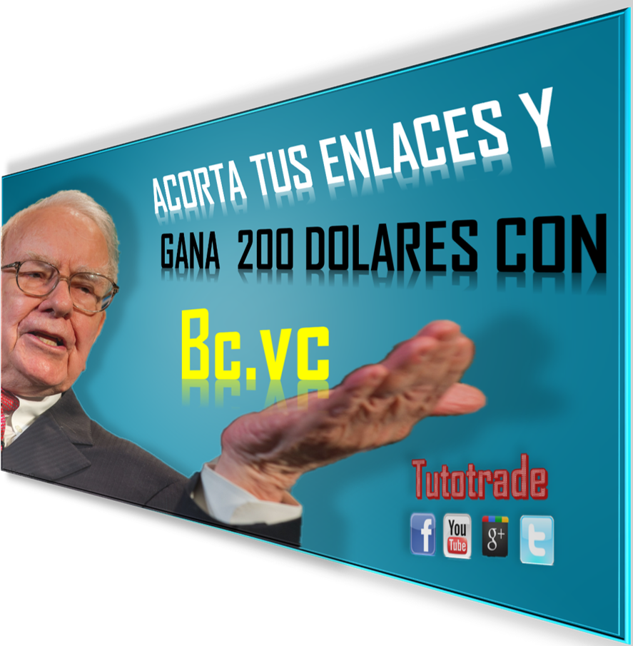 GANA DINERO CON Bc.vc EL ACORTADO DE ENLACES QUE SIGUE PAGANDO EN 2017 ...