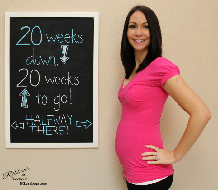 Life with the Obies: Pregnancy Update: Week 20 - Halfway there!