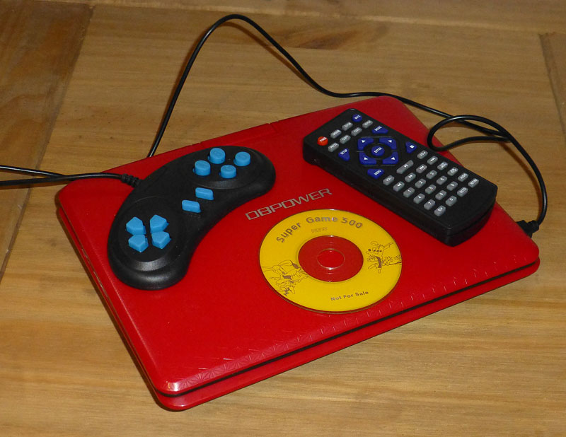 DBPOWER® 9.5" Portable DVD Player with Swivel Screen + 300 games Review ...