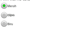 Java dan Android: Cara Menggunakan Radio Button Pada Android