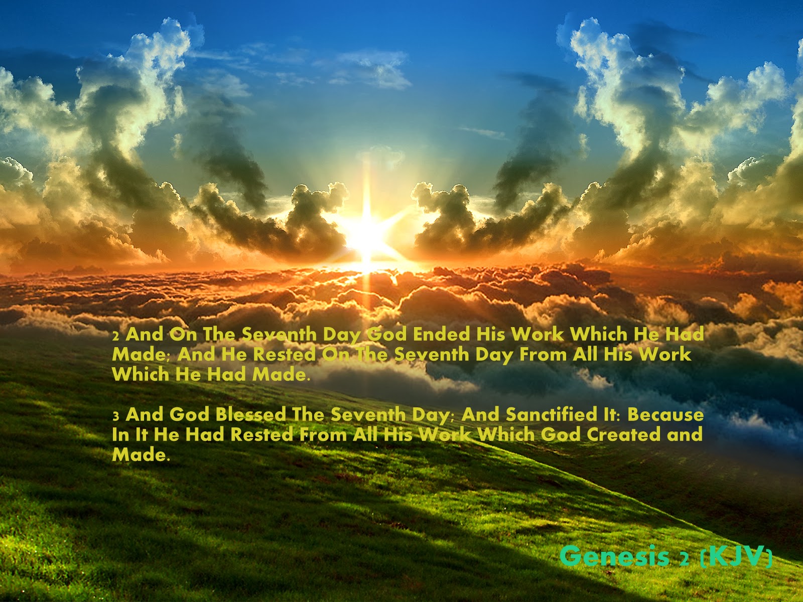 Red Pill Diaries: Since God rested on the seventh day, should not the ...