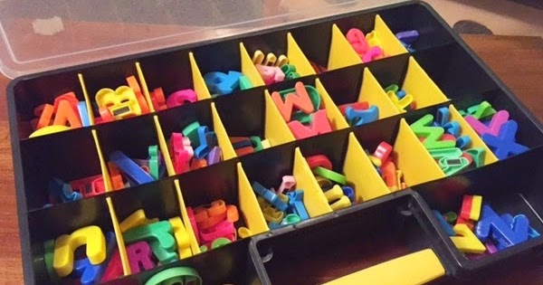 Magnetic Letters in the Classroom | From the Pond