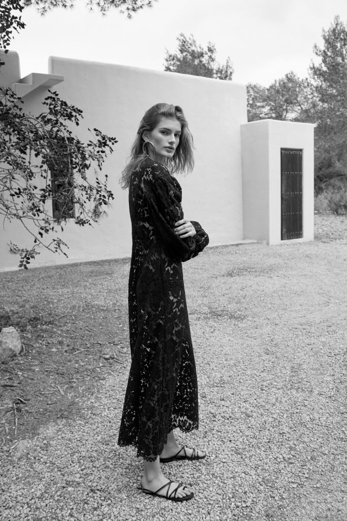 Agata Pospieszynska poses for Harper’s Bazaar Spain with Signe Veiteberg