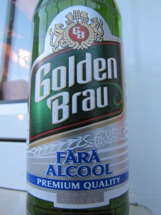 Romanian beer trail/Piwnym szlakiem Rumunii: GOLDEN BRAU FARA ALCOOL ...