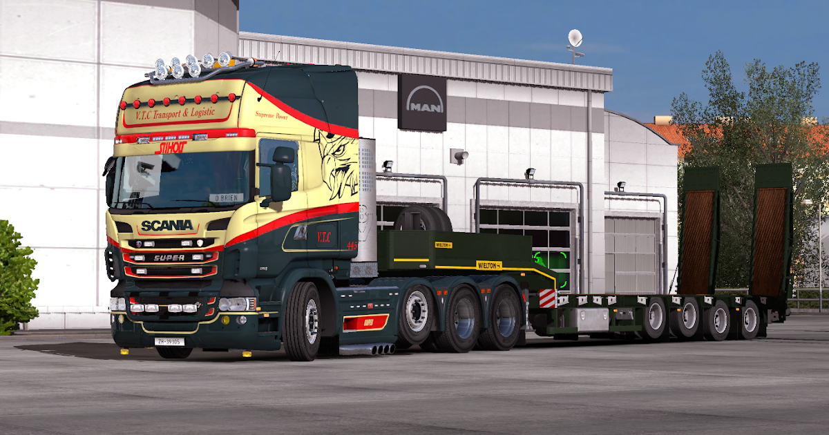 Ownable Overweight Trailer Wielton NJ4 v1.0 [1.33] - Euro Truck ...