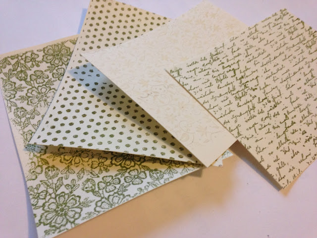 SewPaperPaint: Making Patterned Background Paper With Stamps