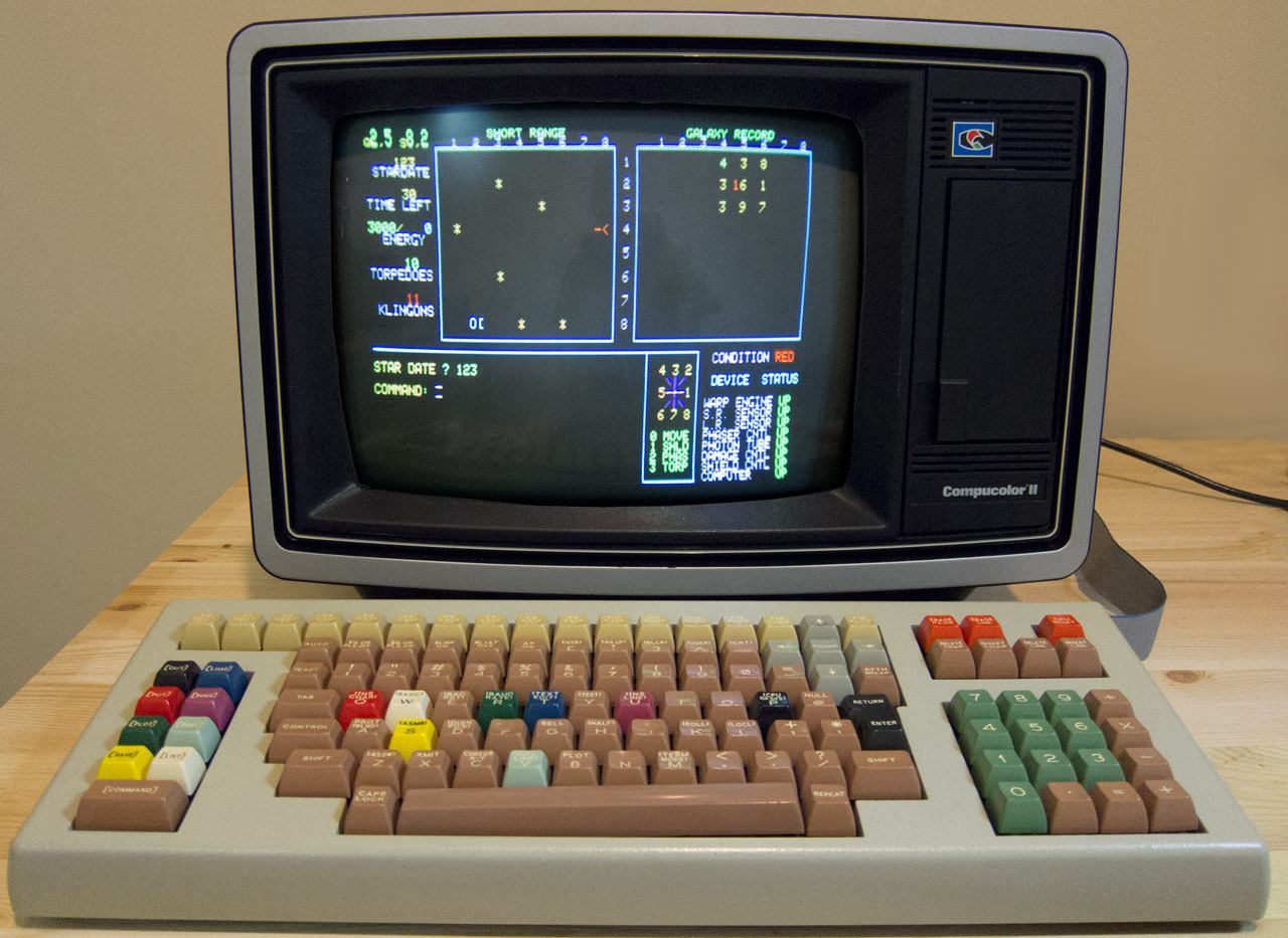 Compucolor jadul Komputer warna Tahun 1977 dengan processor Intel 8080 ...