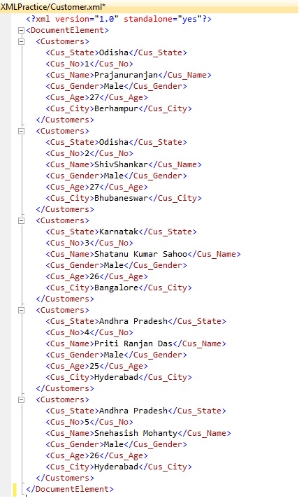 Ask for dot net: How to Read Data from XML File in ASP.Net(Example-1)