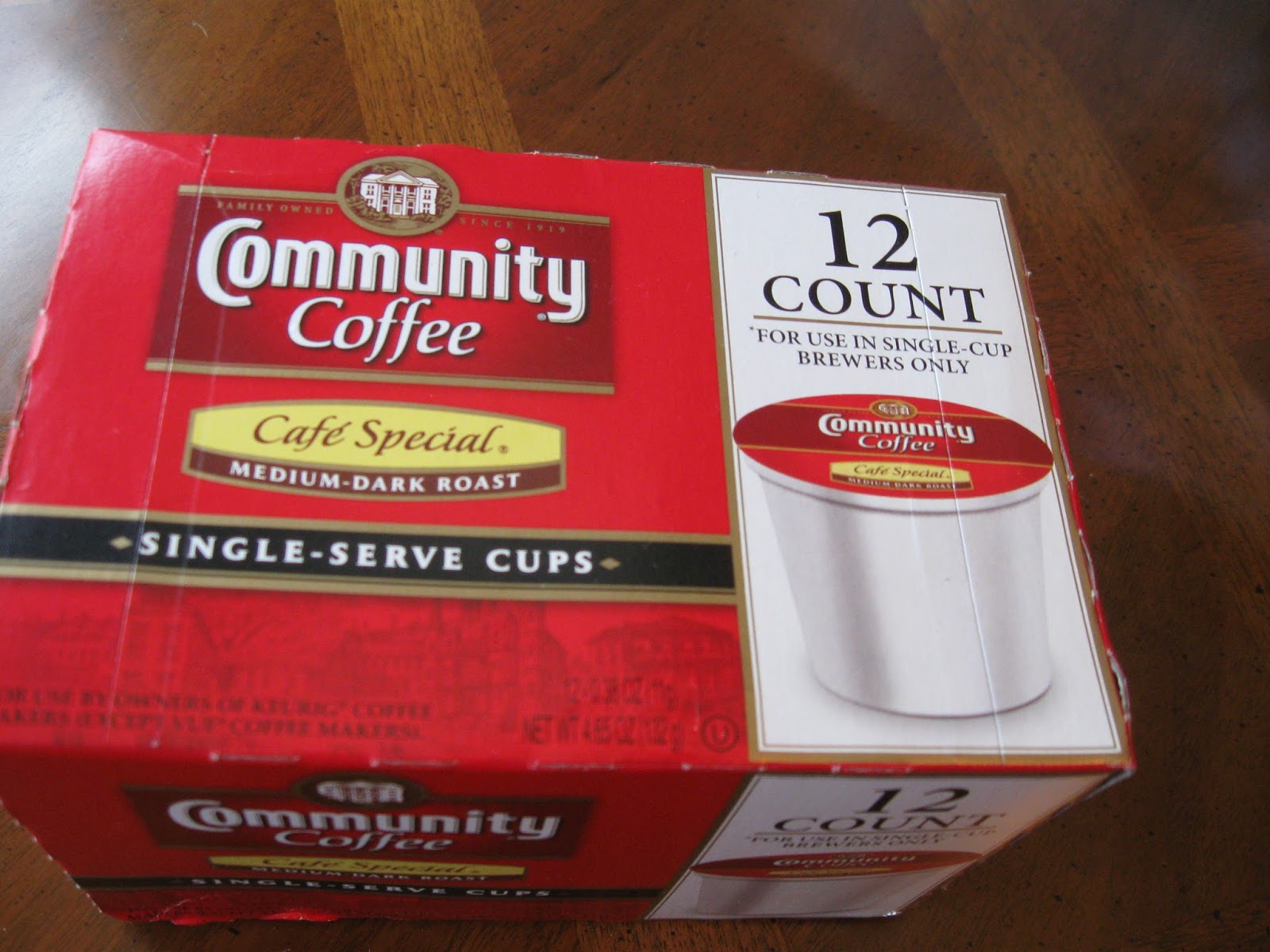 Coffee Lover: Community Coffee Single Serve Cups - Café Special