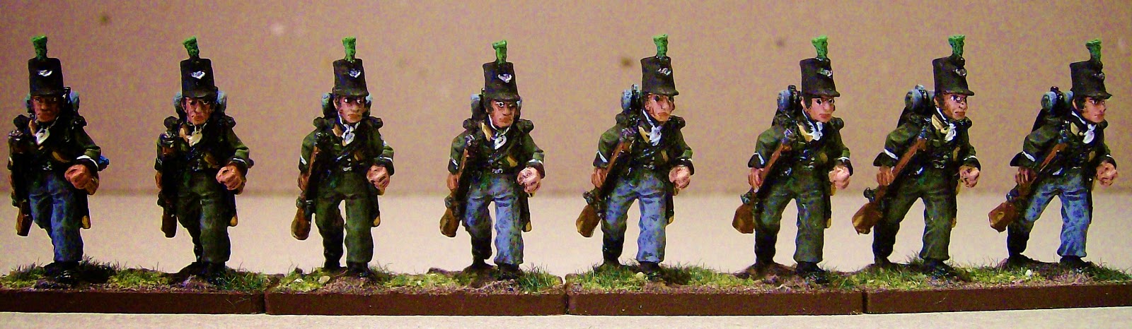 THE BRITISH ARE COMING!: 1/95th Regiment of Foot (Rifle), 1815