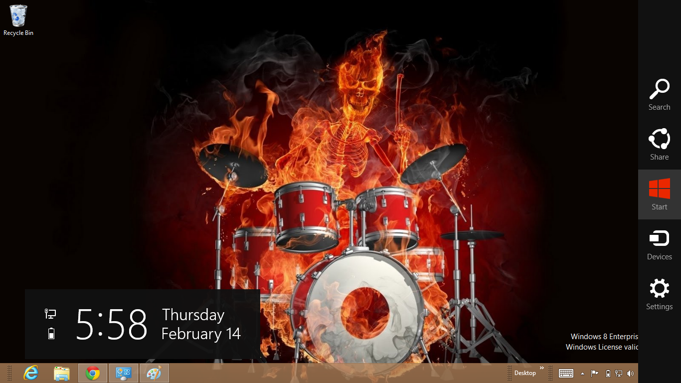 Drum Theme For Windows 8 And Windows 7 | Ouo Themes