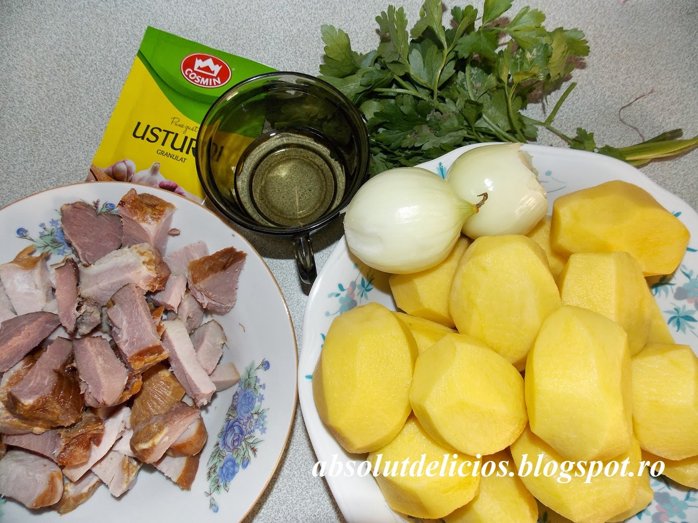 Absolut Delicios: CARTOFI TARANESTI LA CUPTOR