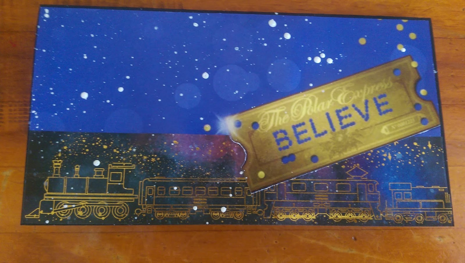 Scrapping Fun Kits: Raelene - July 2018 Kit - Polar Express Card