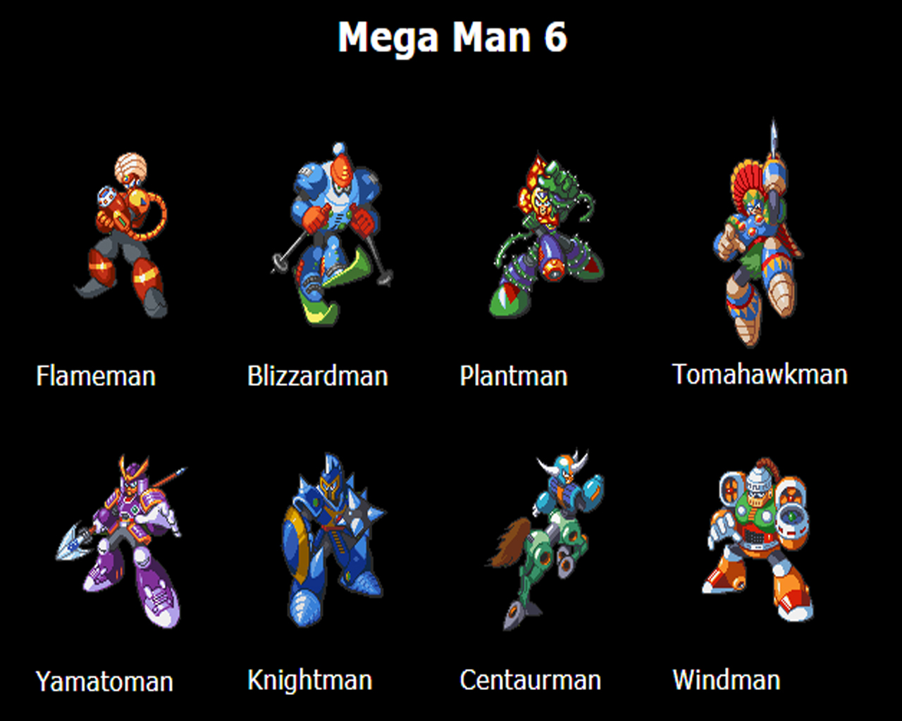 Mega man 6 online - cjmaq