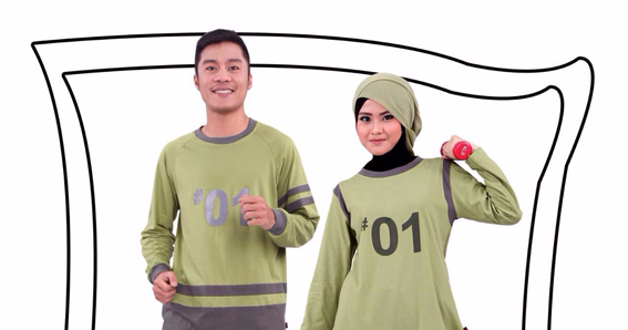 35+ Ide Baju Couple Olahraga