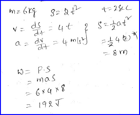 Work Power and Energy Problems with Solutions Four | IIT JEE and NEET ...