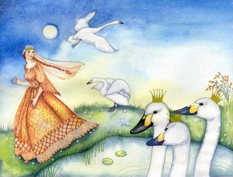 Viorica: Legende irlandeze--The Children of Lir--Copii lui Lir.