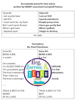Beg, Borrow, and Teach!: Try Two-Voice Poetry and Figurative Language ...