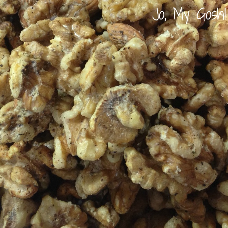 Jo, My Gosh!: Spring Fling, Day 2: Lemon Pepper Roasted Walnuts