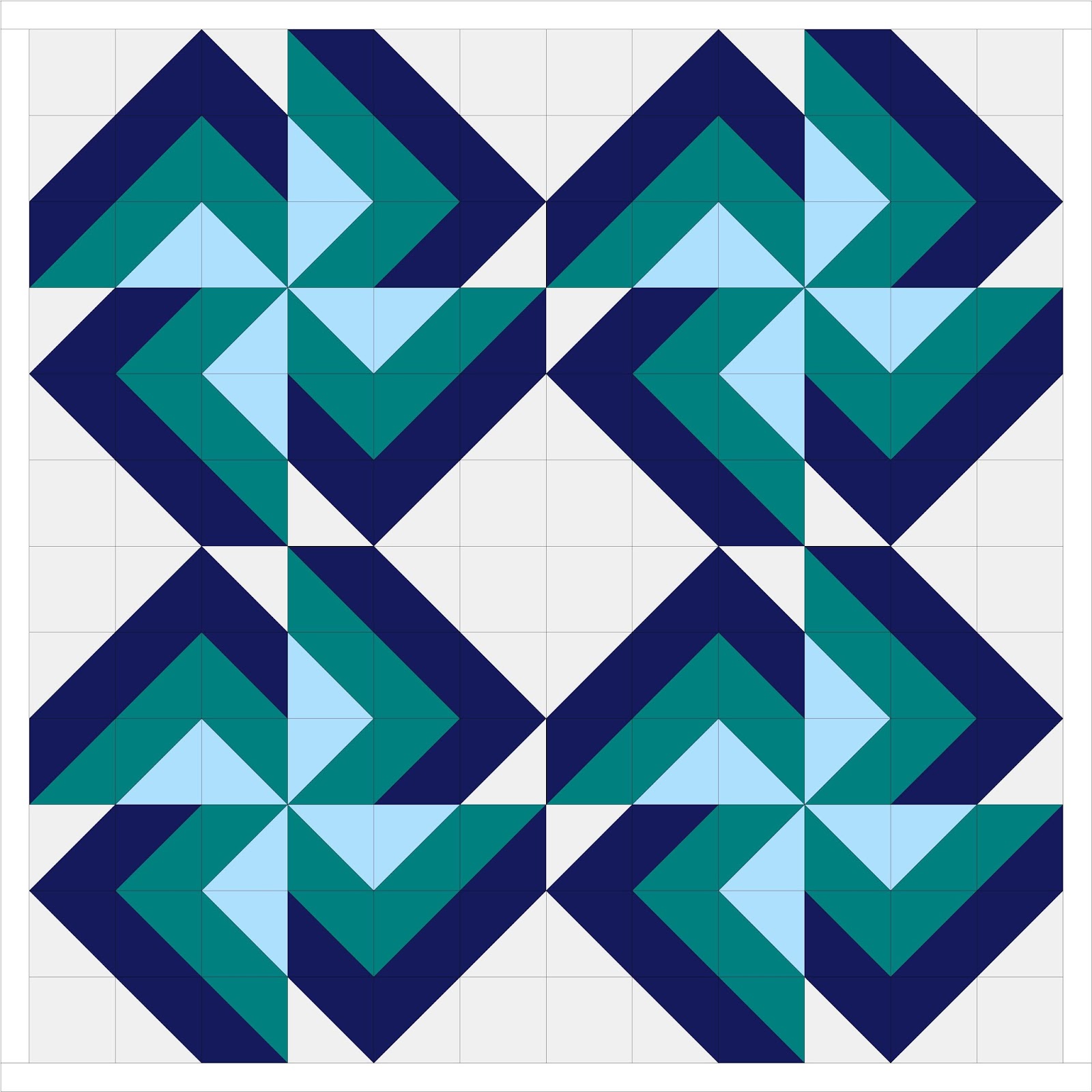 Elven Garden Quilts: Mountain (A Quilt Block Tutorial)