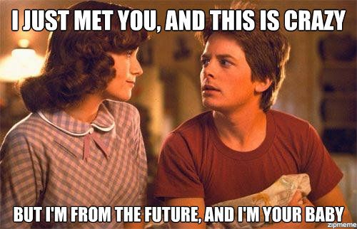 Back To The Future Biff Meme