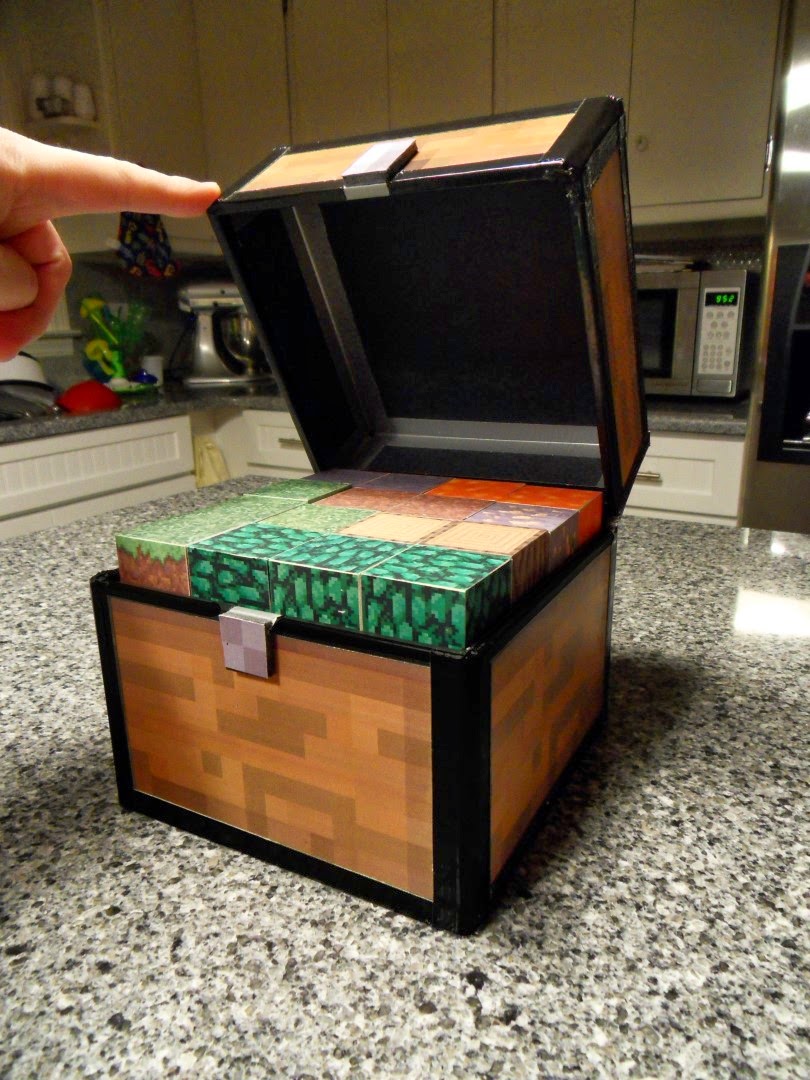 Minecraft Chest Real Life
