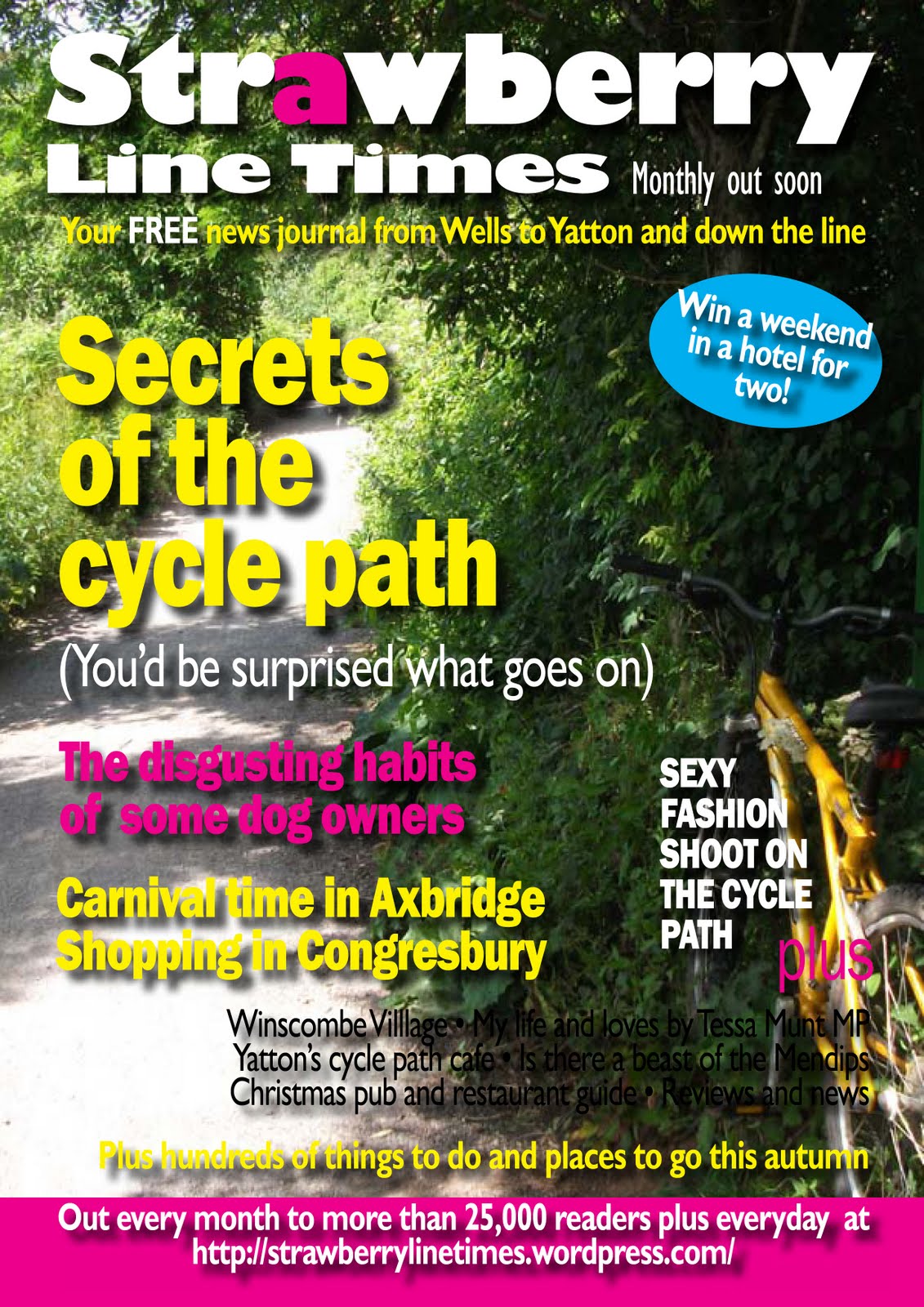 Strawberry Line Times: Welcome to the Strawberry Line Times