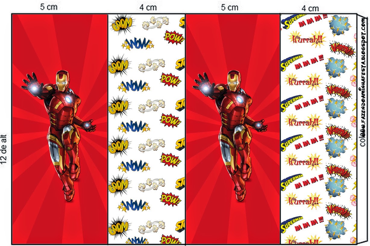 Iron Man: Free Printable Candy Bar Labels. - Oh My Fiesta! for Geeks