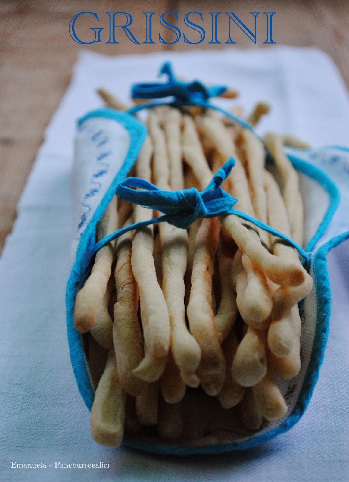 Pane, burro e alici: I grissini