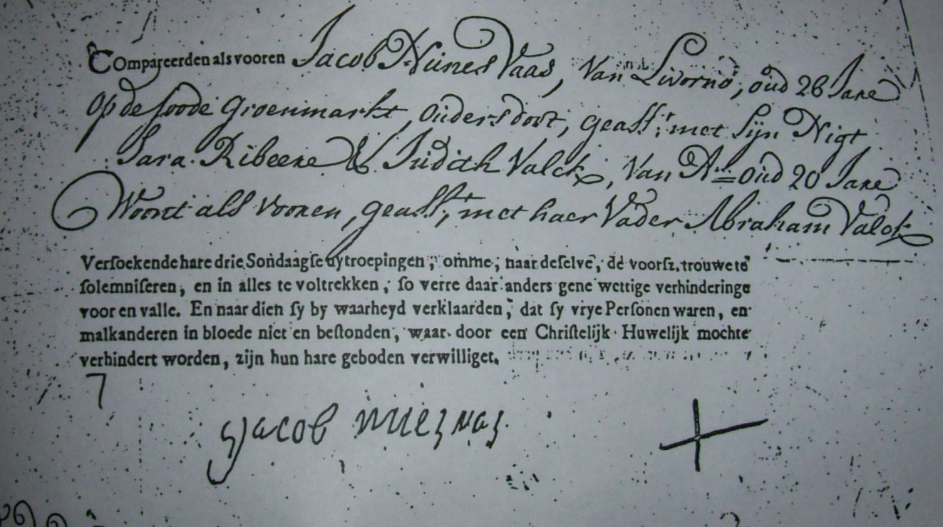 Sephardic Genealogy: Origins of the Nunes Vaz Family of Amsterdam