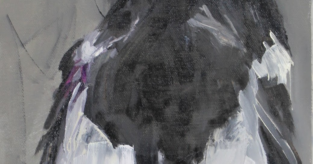 Kay Wyne Fine Art Blog: Angry Magpie