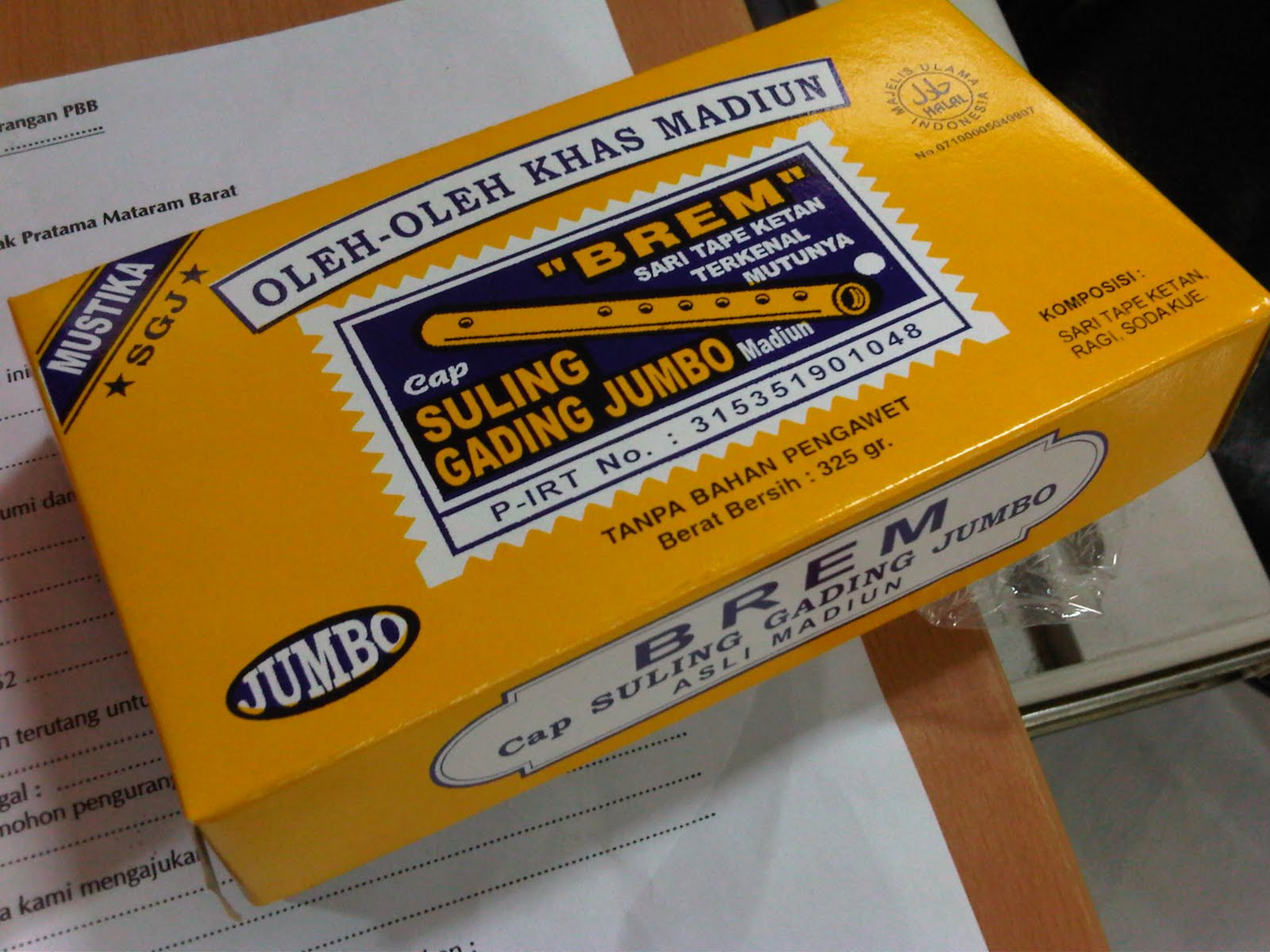 Brem Oleh Oleh Khas Madiun ~ JALAN JALAN MAKAN MAKAN