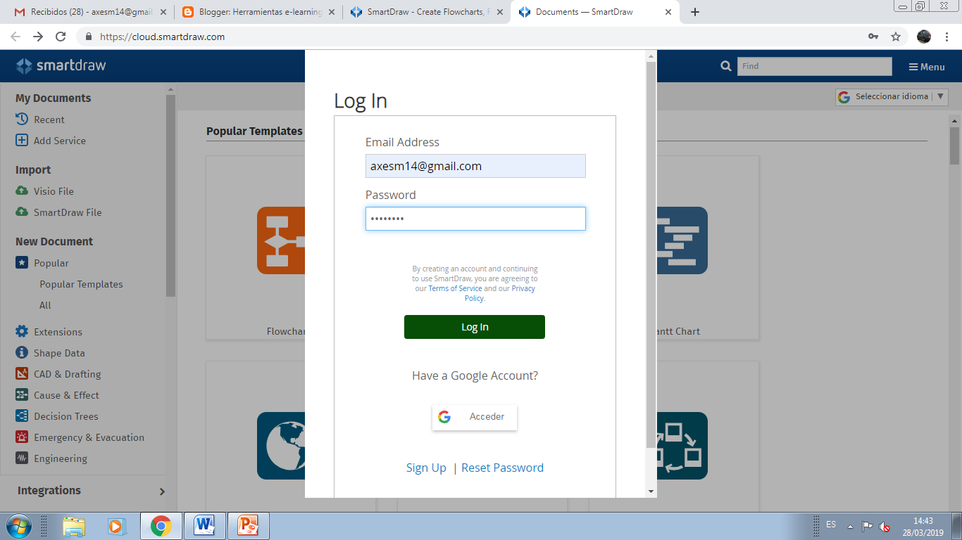 Herramientas e-learning: SMARTDRAW