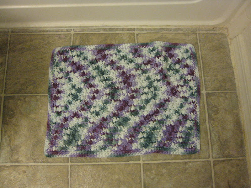 Engineered Crochet: Bumpy Bath Mats