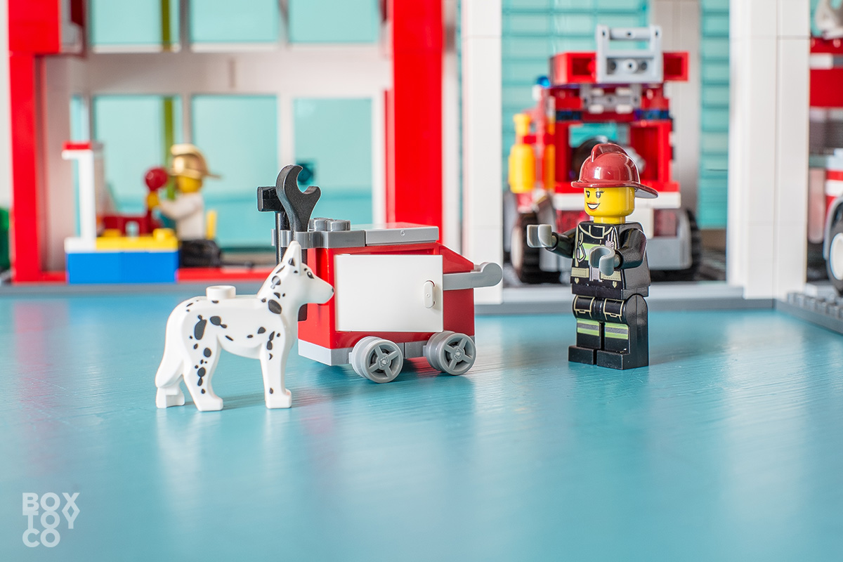 LEGO® CITY Fire Station 60004 Review | BoxToyCo