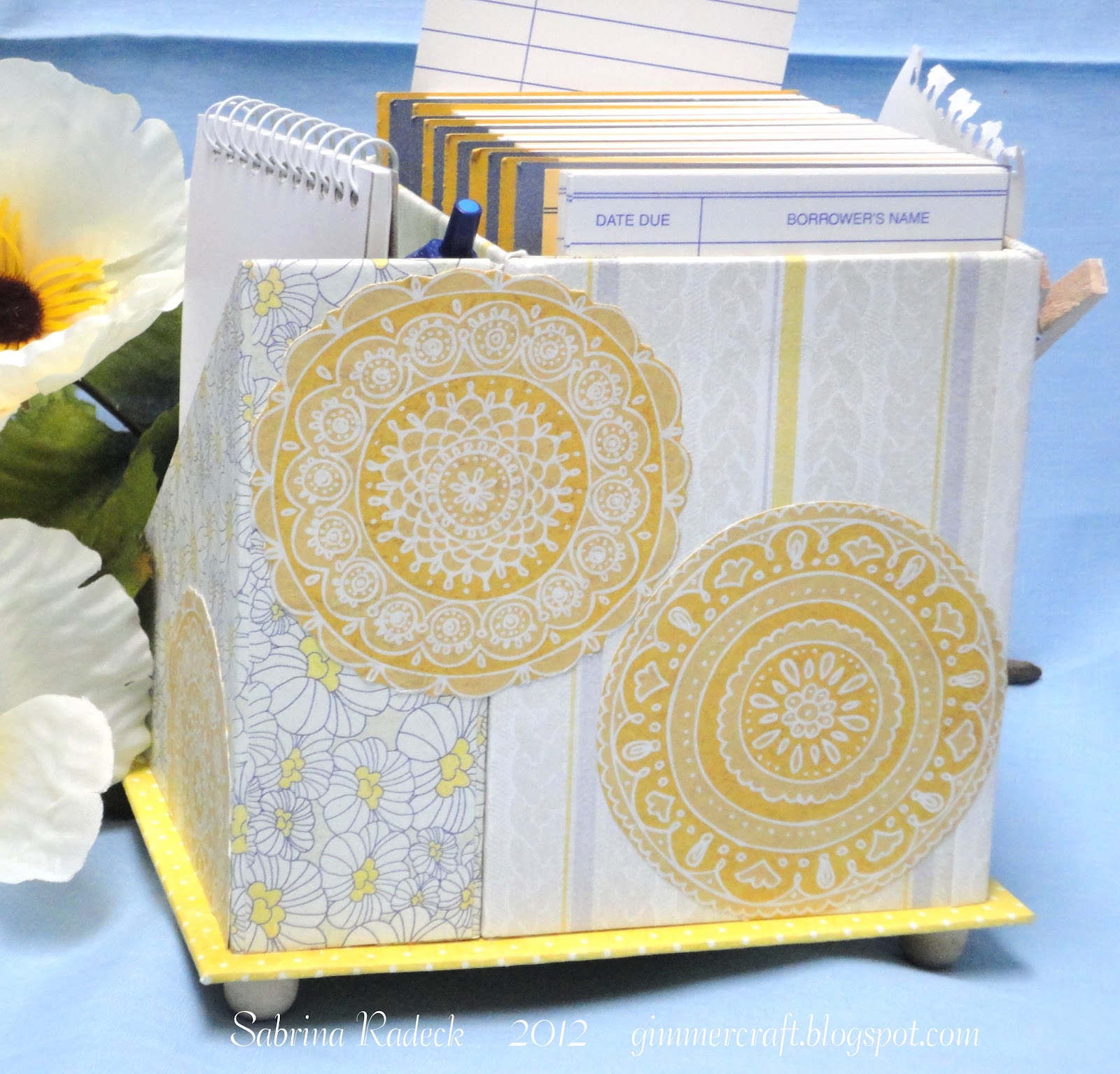 Perpetual Calendar & Journal In A Box - Scrapbook Parade Class ...