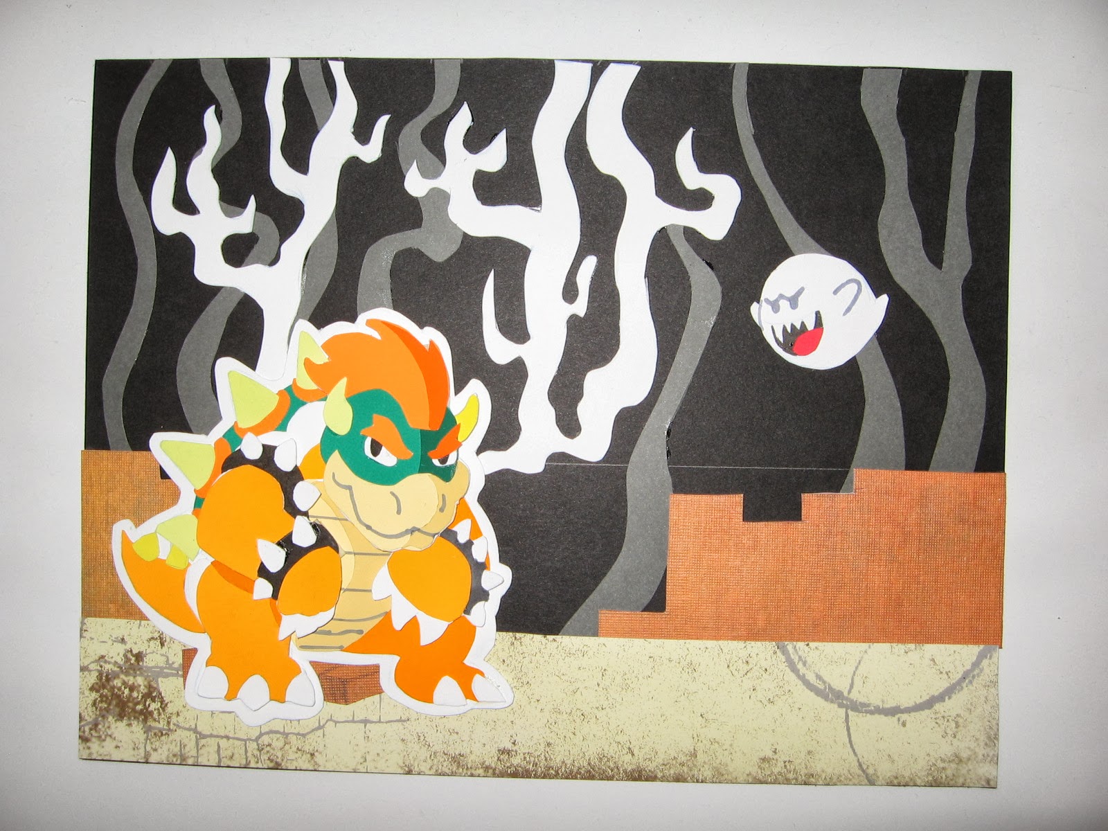 Seven Dragon Sanctuary: Bowser Papercraft