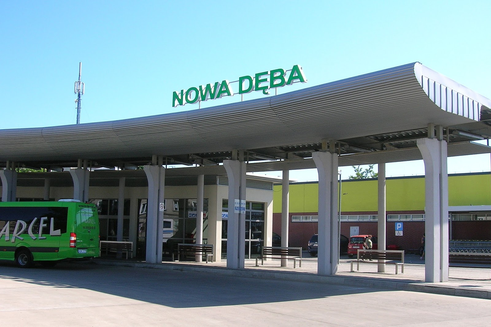 The traveler's drawer: NOWA DĘBA, Polska / Poland. Bus station (2016)