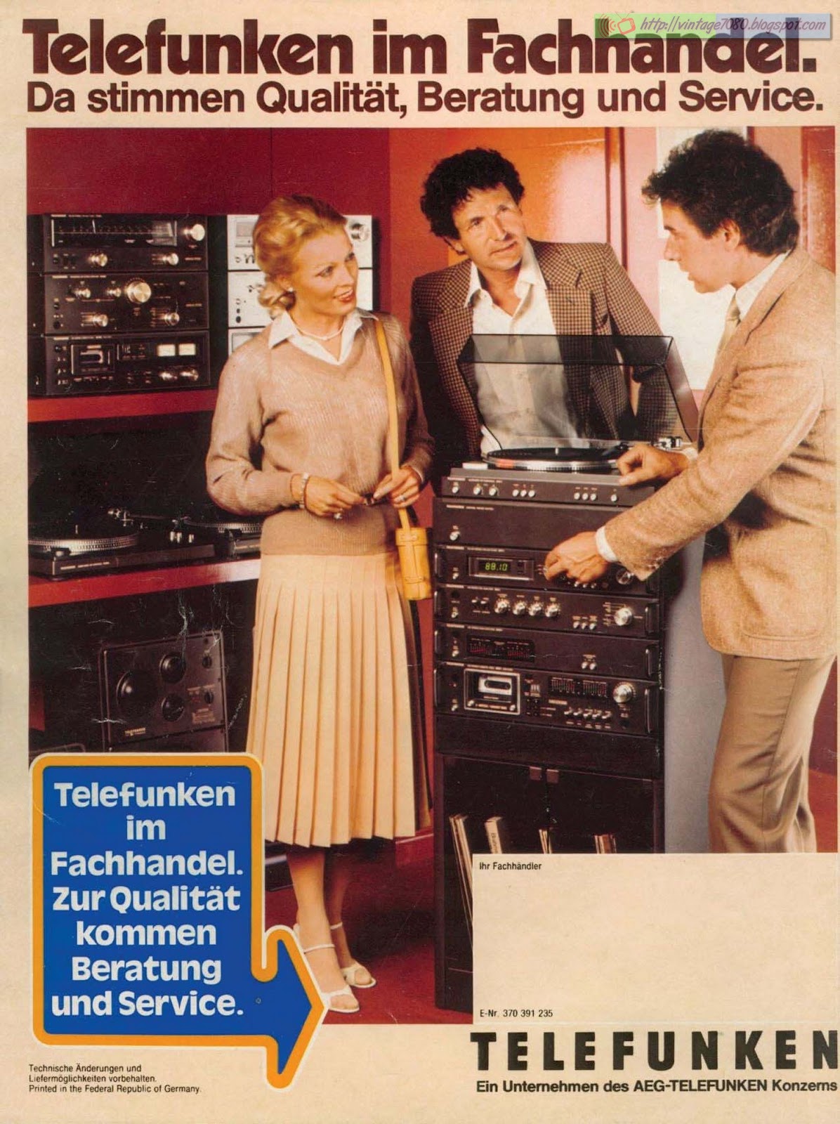 Vintage 70 80: Telefunken 12 - Catálogo 1979-1980