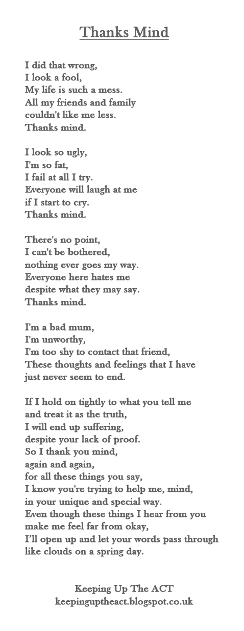 Keeping up the ACT: 2017