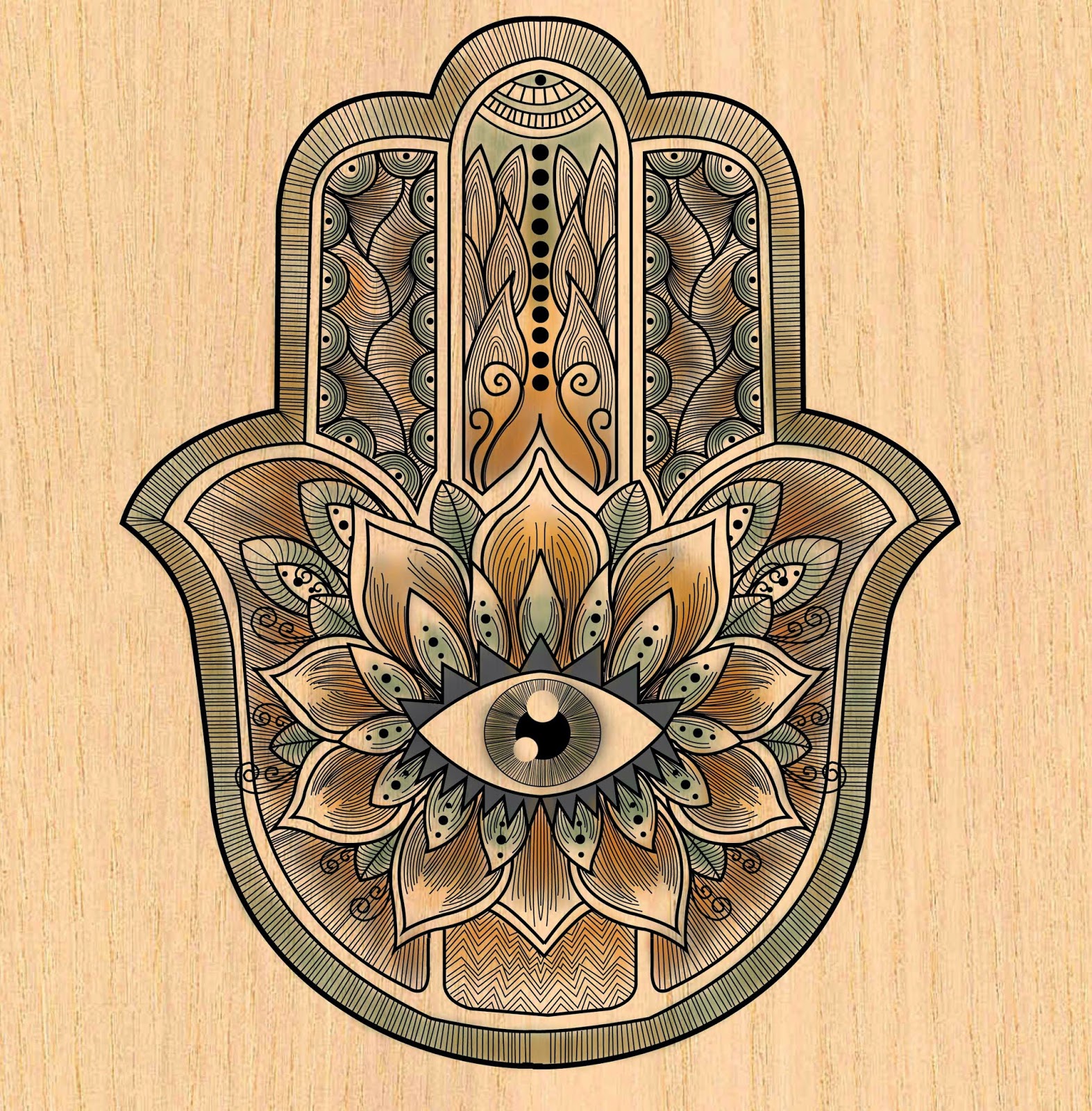 No tan distintos...: Hamsa