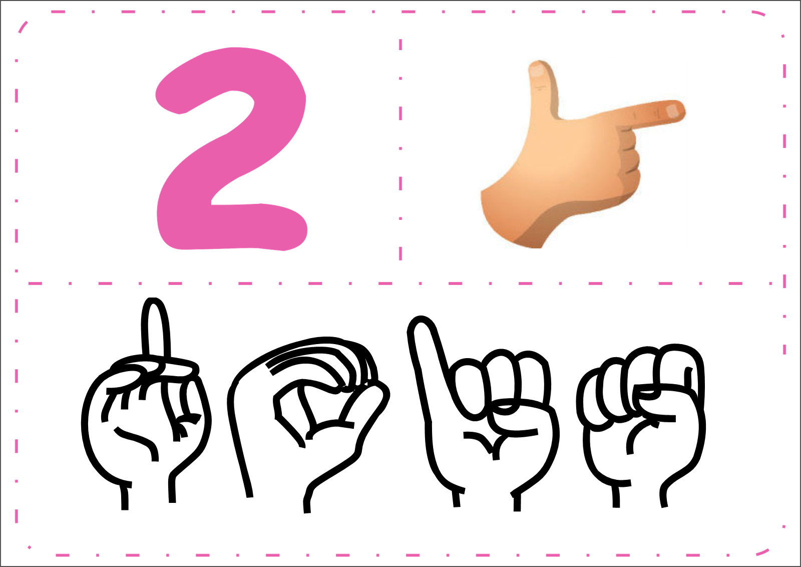 PRÁTICAS PEDAGÓGICAS : LIBRAS - NÚMEROS