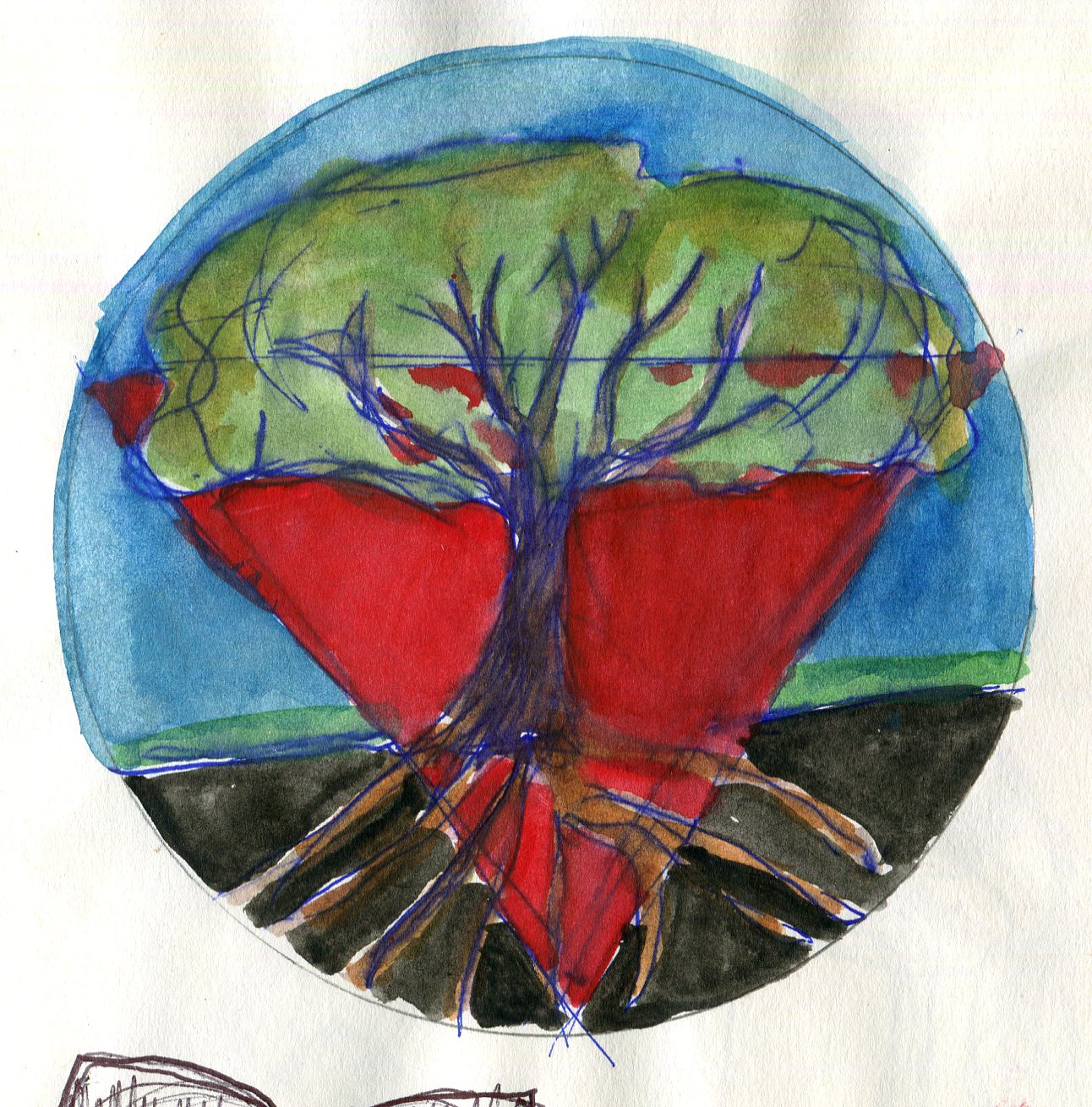 Art/Yoga Fusion: Drawing and Painting the Root Chakra