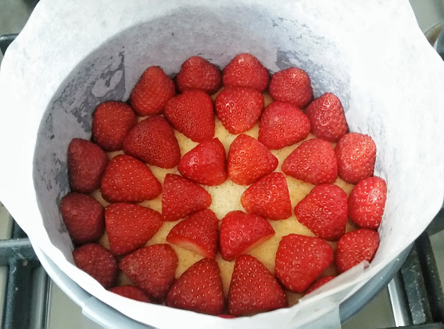 Iced Matcha Mousse Fraisier – Recipe