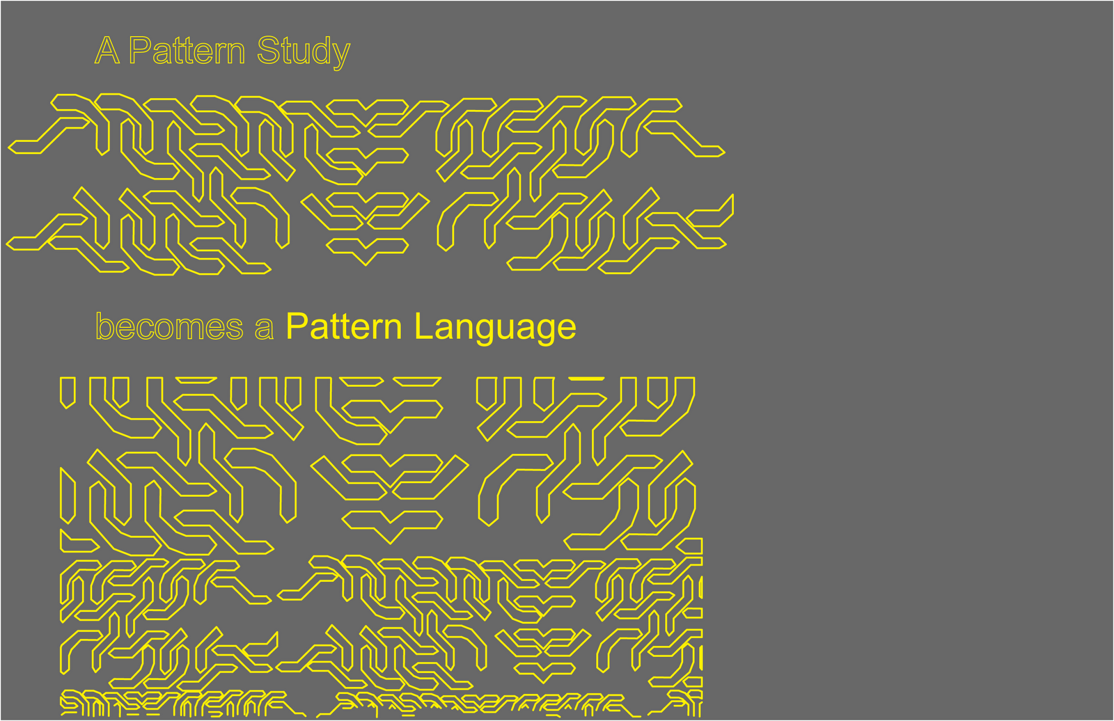 Medium or Structure: Pattern Language Tower