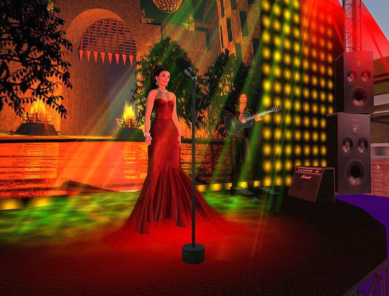 Orbis Secundus: Old Europe Village Concert Photos - Second Life