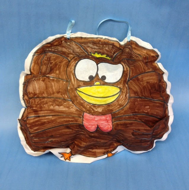 Ms. C's Artroom: 3D Stuffed Turkey Thanksgiving Art Lesson
